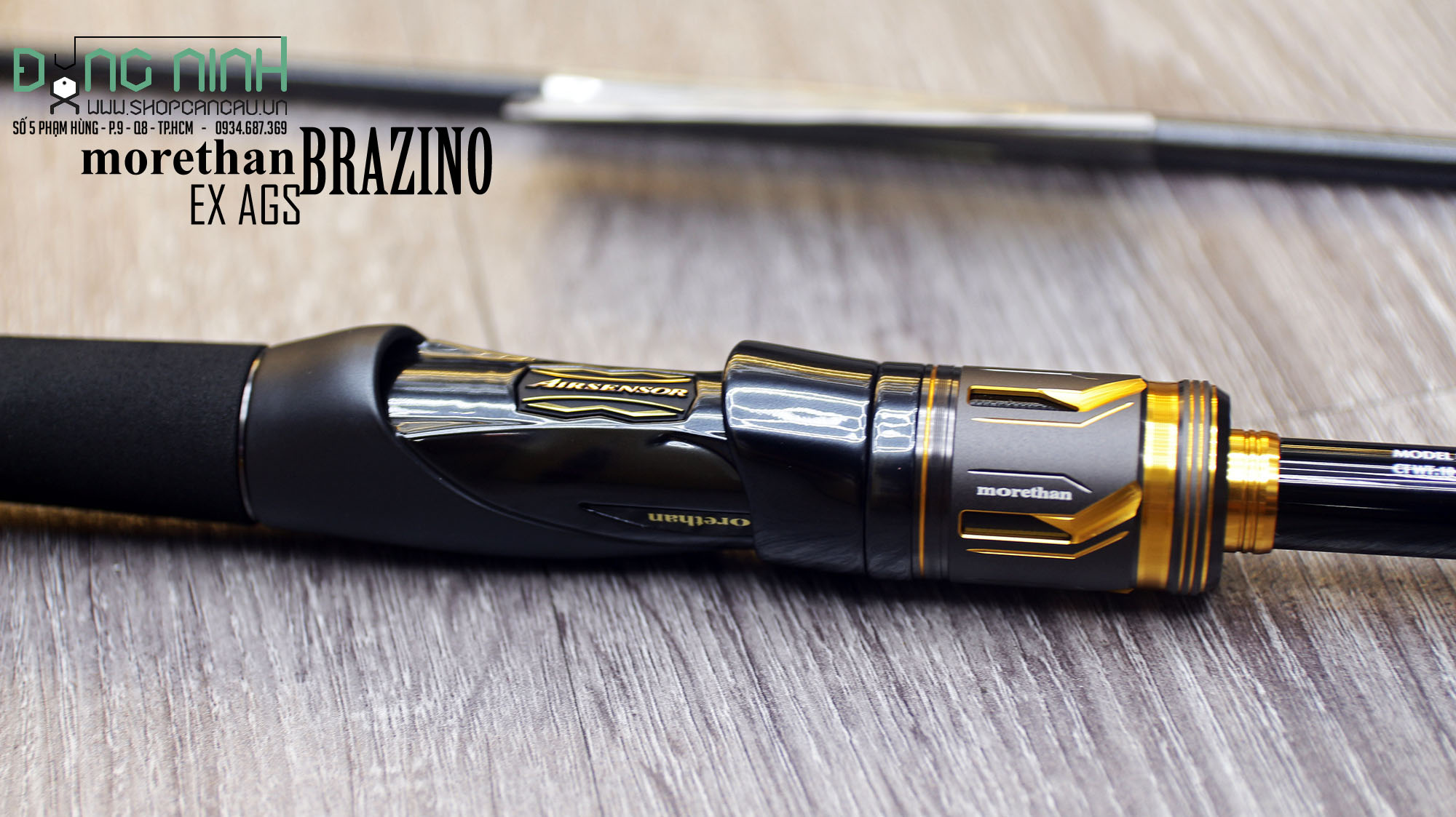 Cần câu Daiwa Morethan Brazino EX AGS - Siêu phẩm Made in Japan